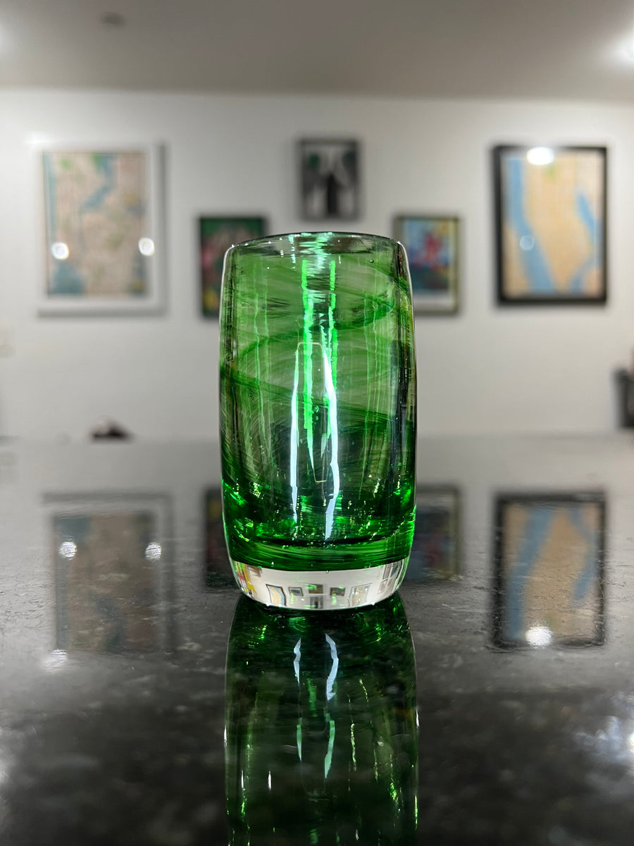 New Green Shot Glass – Bambino Glassware